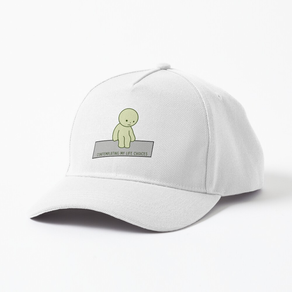 "smiski contemplating life choices sitting sticker" Sticker for Sale by ...