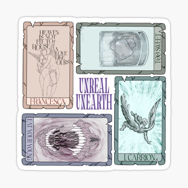 "hozier tarot pack" Sticker for Sale by sagegreenmoon | Redbubble