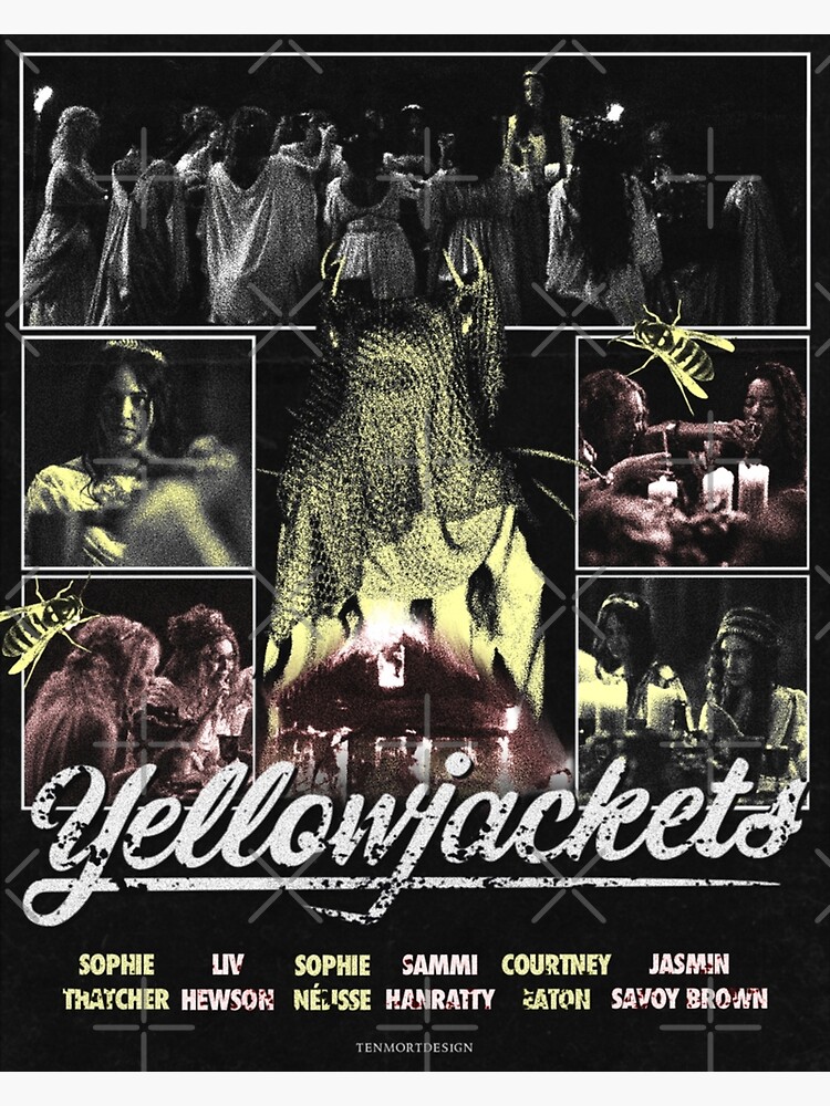 "Yellowjackets Poster" Poster for Sale by tendoggg | Redbubble