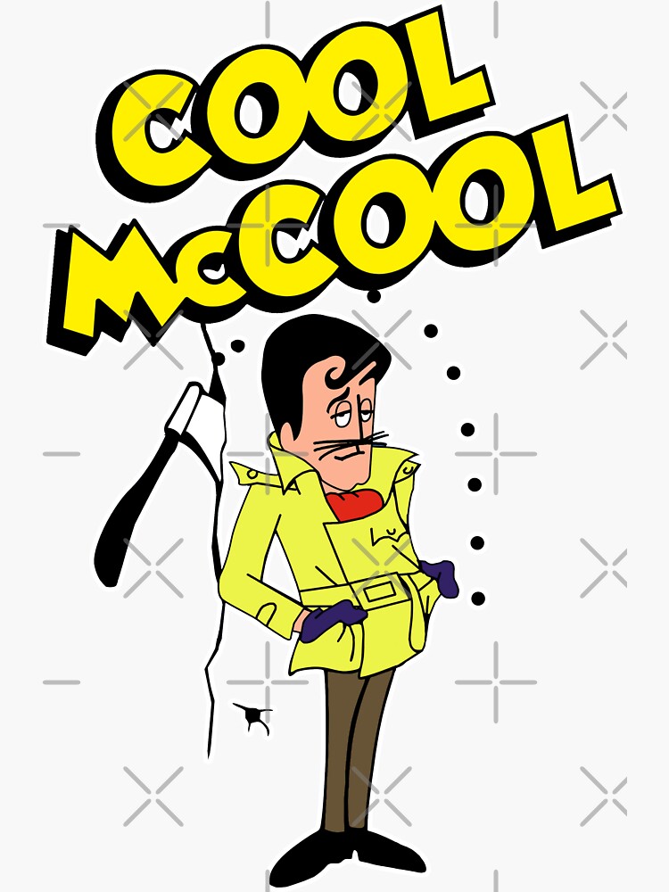 "Cool McCool Logo" Sticker by PackMan44 | Redbubble