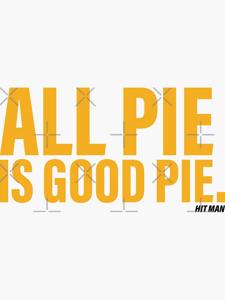 "Hit Man Netflix All Pie Glen Powell" Sticker for Sale by itsmabad ...