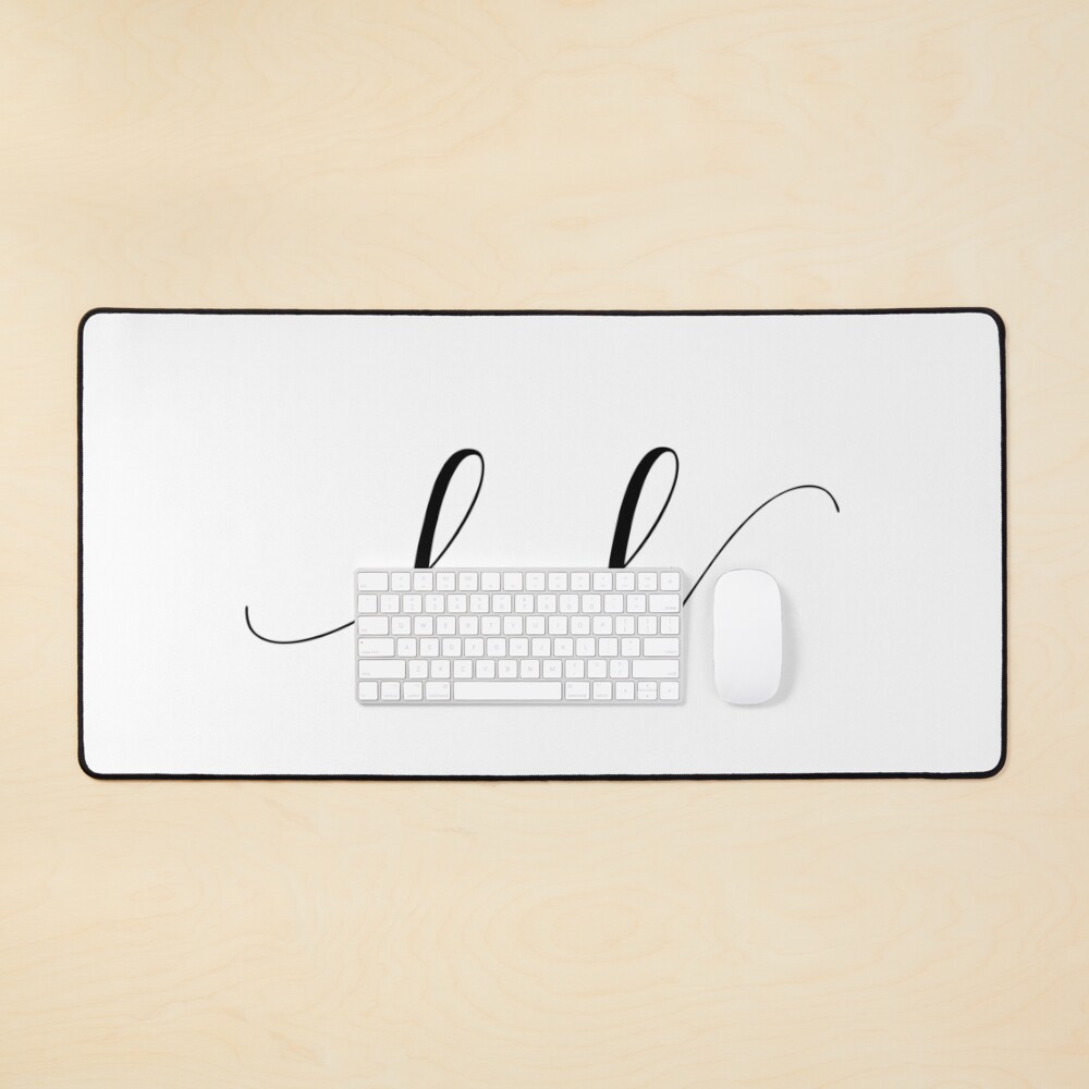 "Leah - Custom name on delicate black cursive font" Sticker for Sale by ...