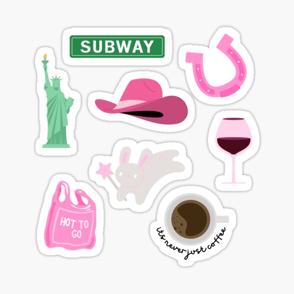 "Chappell Roan icons" Sticker for Sale by Morton Designs | Redbubble