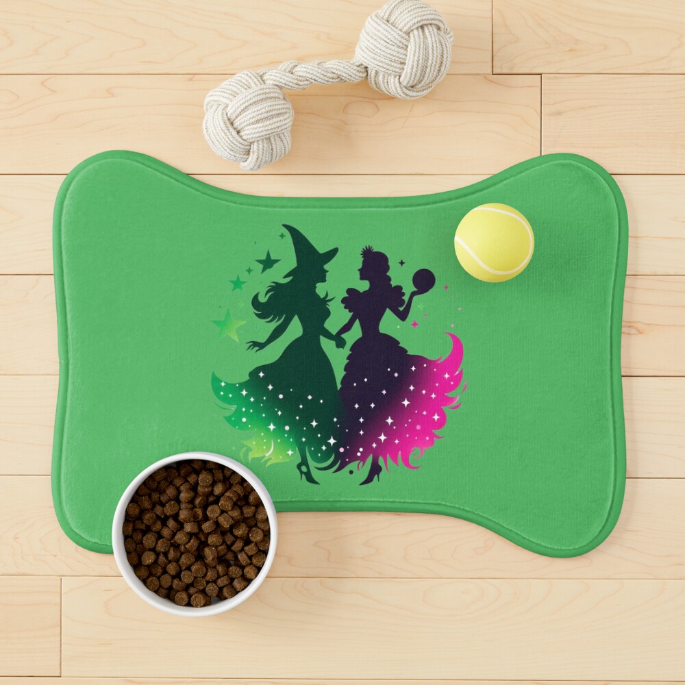 "Elphaba & Glinda Wicked the Musical Defying Gravity" Sticker for Sale ...