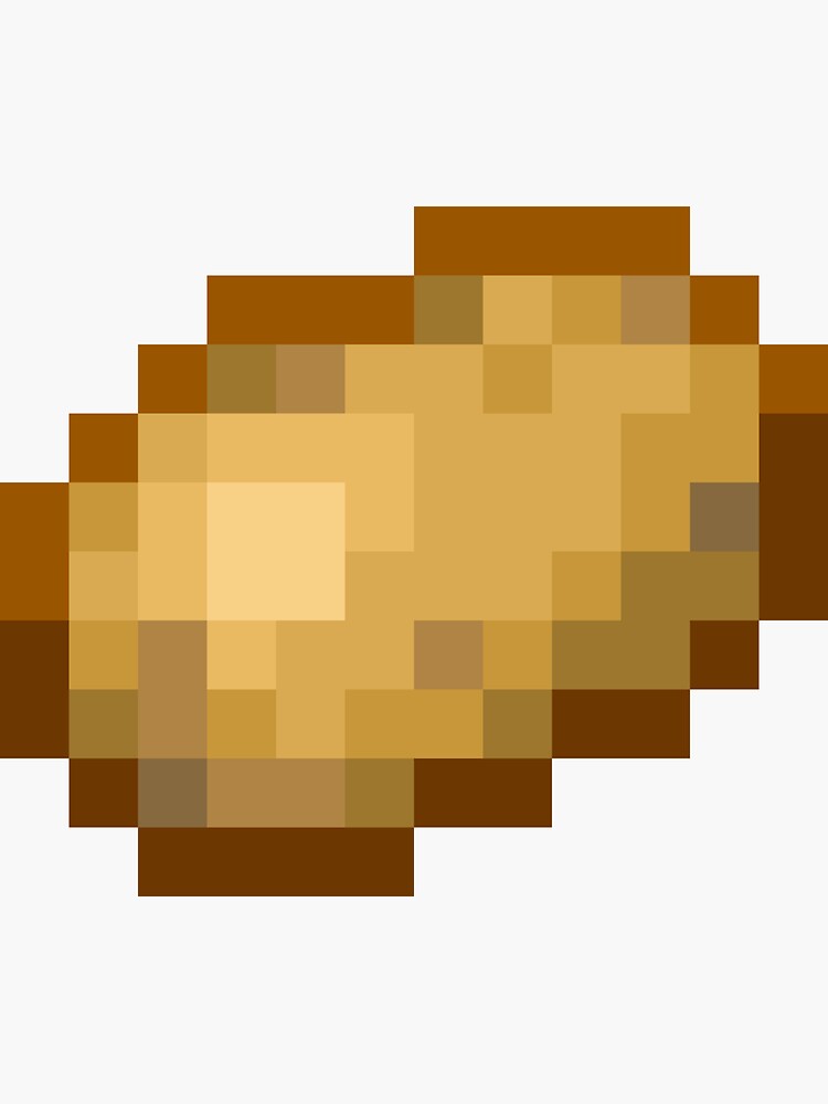 "minecraft potato" Sticker for Sale by Margaritta | Redbubble