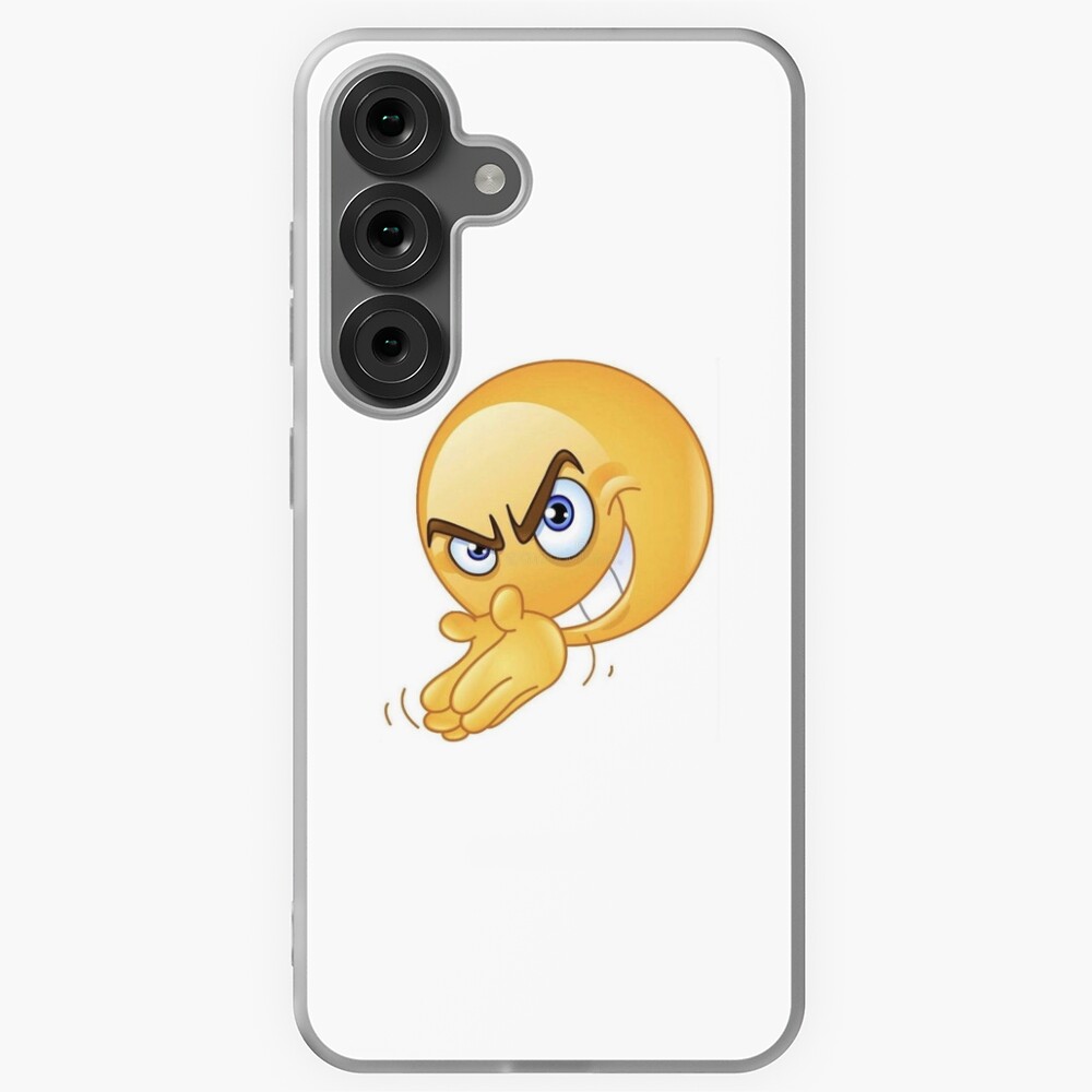 "Devious funny grin" Sticker for Sale by Totallynotalina | Redbubble