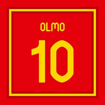 "Spain 2024 - Olmo" Sticker for Sale by On Target Sports | Redbubble