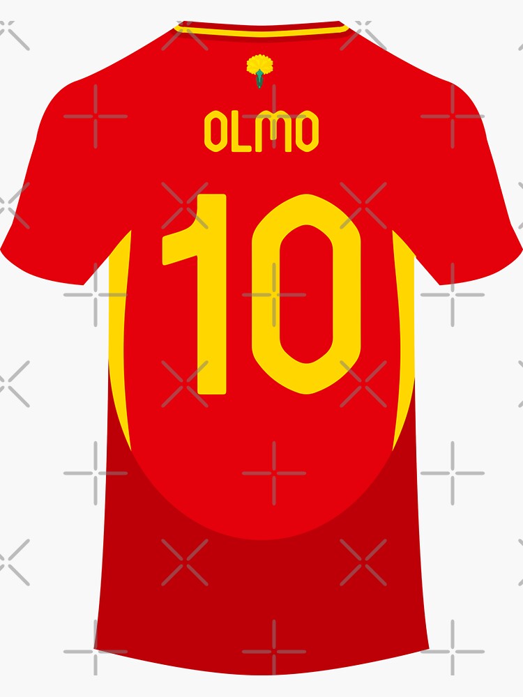 "Spain 2024 - Olmo" Sticker for Sale by On Target Sports | Redbubble
