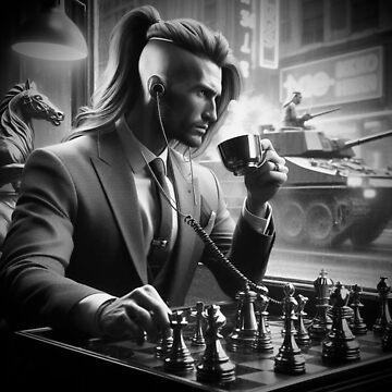 ""Urban Chess Master's Black and White Gambit - Ghost Archer Illusions ...