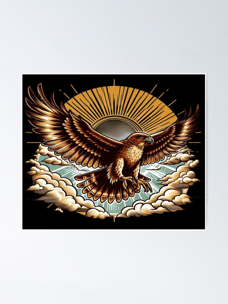 "hawk tuah bird spit on that thang funny meme" Poster for Sale by ...