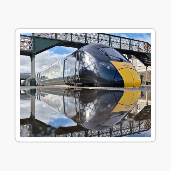 "GWR Class 800 IET Reflection Picture" Sticker for Sale by H1tm0ntamz ...