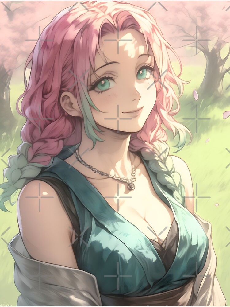 "Mitsuri Kanroji - Demon Slayer 68" Poster by Infinite-Aspire | Redbubble