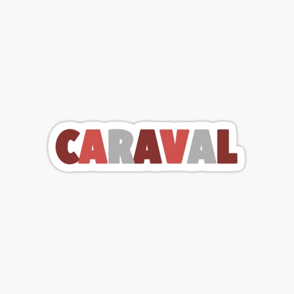 "Caraval" Sticker for Sale by Avarie | Redbubble