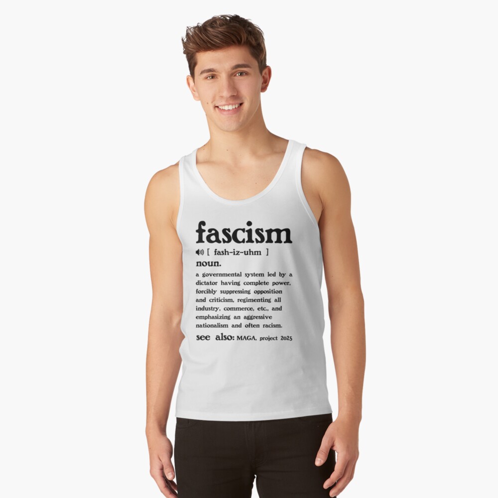 "The Definition of Fascism" Sticker for Sale by unhingedheather | Redbubble