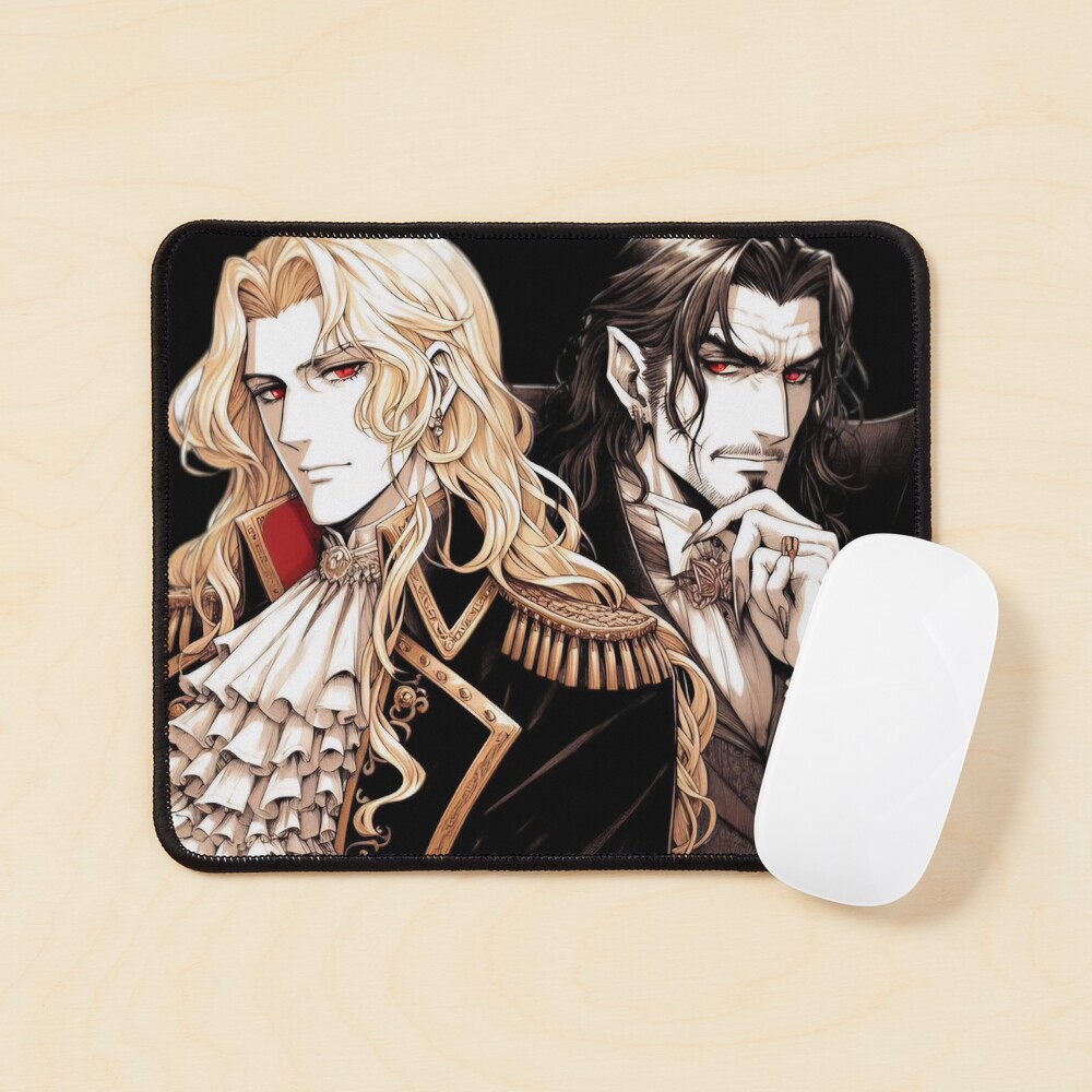 "Alucard and Dracula (Castlevania)" Sticker for Sale by AnimeArtStudio ...
