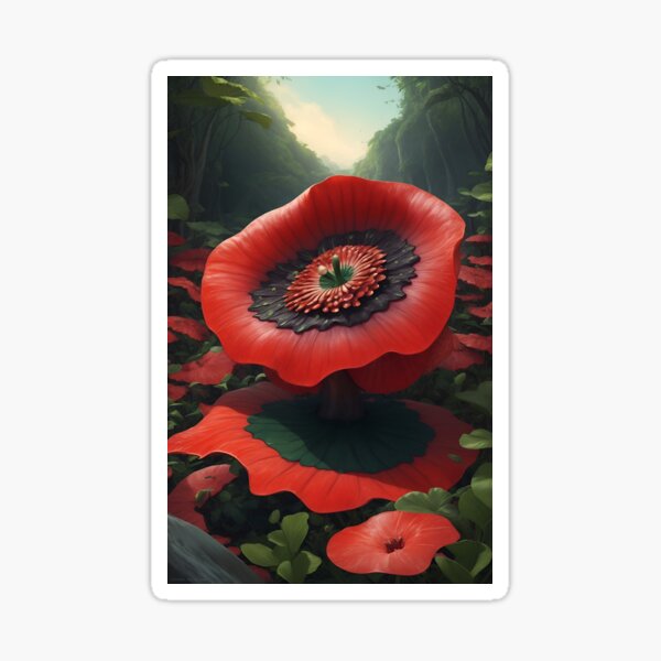"47 Rafflesia" Sticker for Sale by TerraEmporium | Redbubble