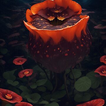 "48 Rafflesia" Sticker for Sale by TerraEmporium | Redbubble