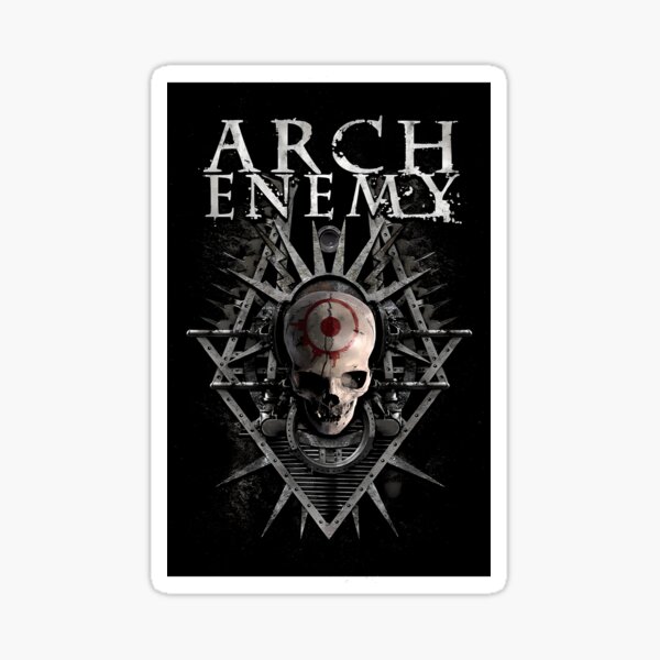 "melodyc death enemy metal" Sticker for Sale by PauChristiansen | Redbubble