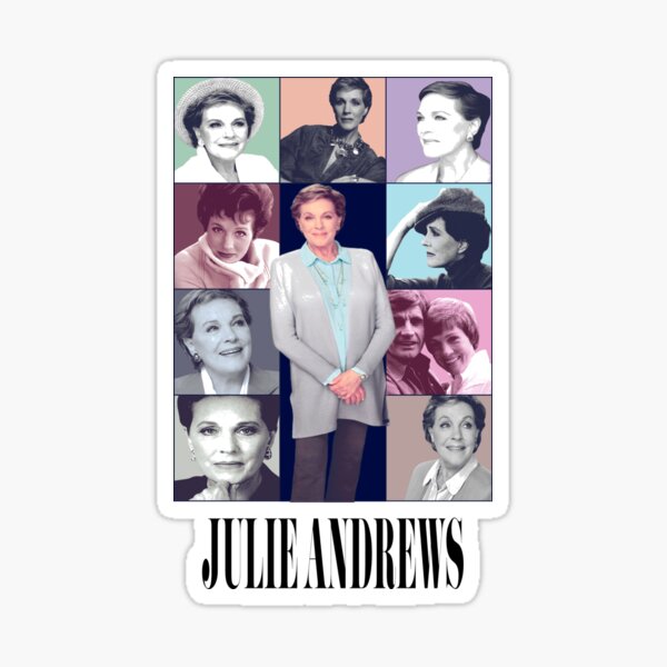 "Julie Andrews Era" Sticker for Sale by simplyfansite | Redbubble