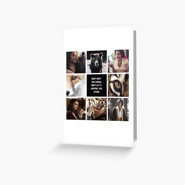 "Vixen Aesthetic" Greeting Card by serenabritin | Redbubble