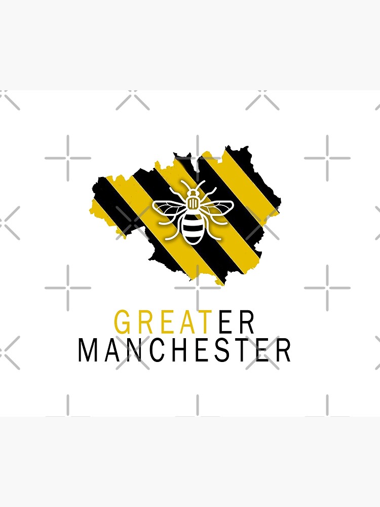 "Greater Manchester Bee" Photographic Print by RobinBegins | Redbubble