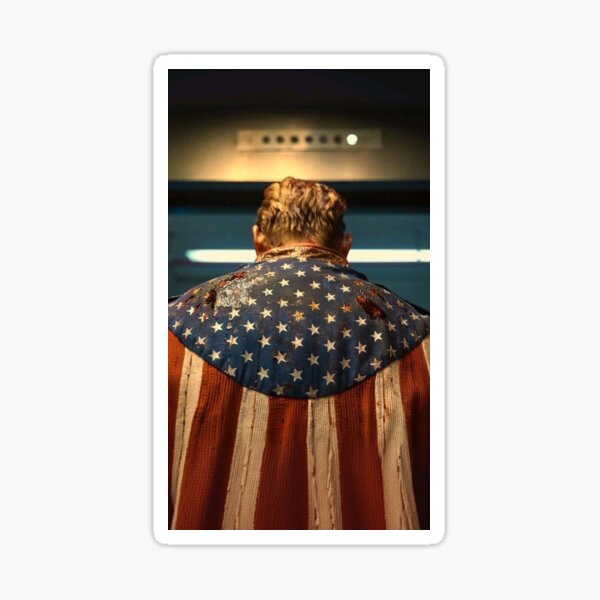 "Homelander ( the boys )" Sticker for Sale by brahfun07 | Redbubble