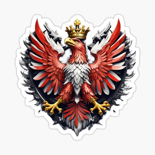 "Polish Eagle " Sticker for Sale by 3Tzz | Redbubble