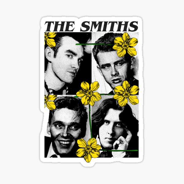 "Vintage 80s 90s The Smiths" Sticker for Sale by damirahkurni | Redbubble