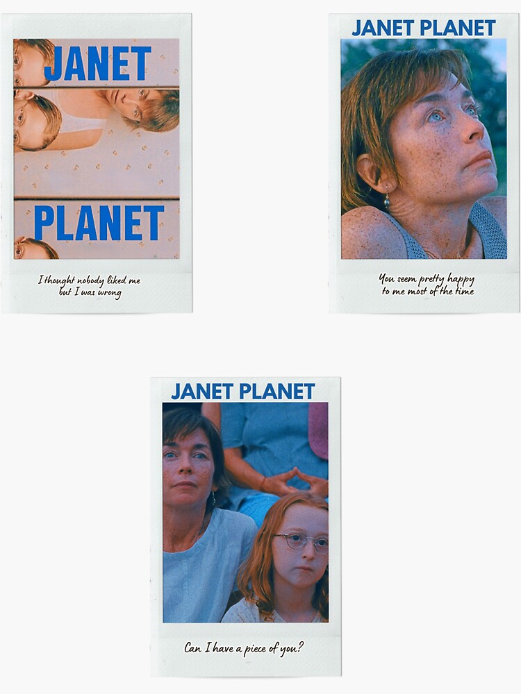 "Janet Planet Movie Sticker Set / T Shirt" Sticker for Sale by ...