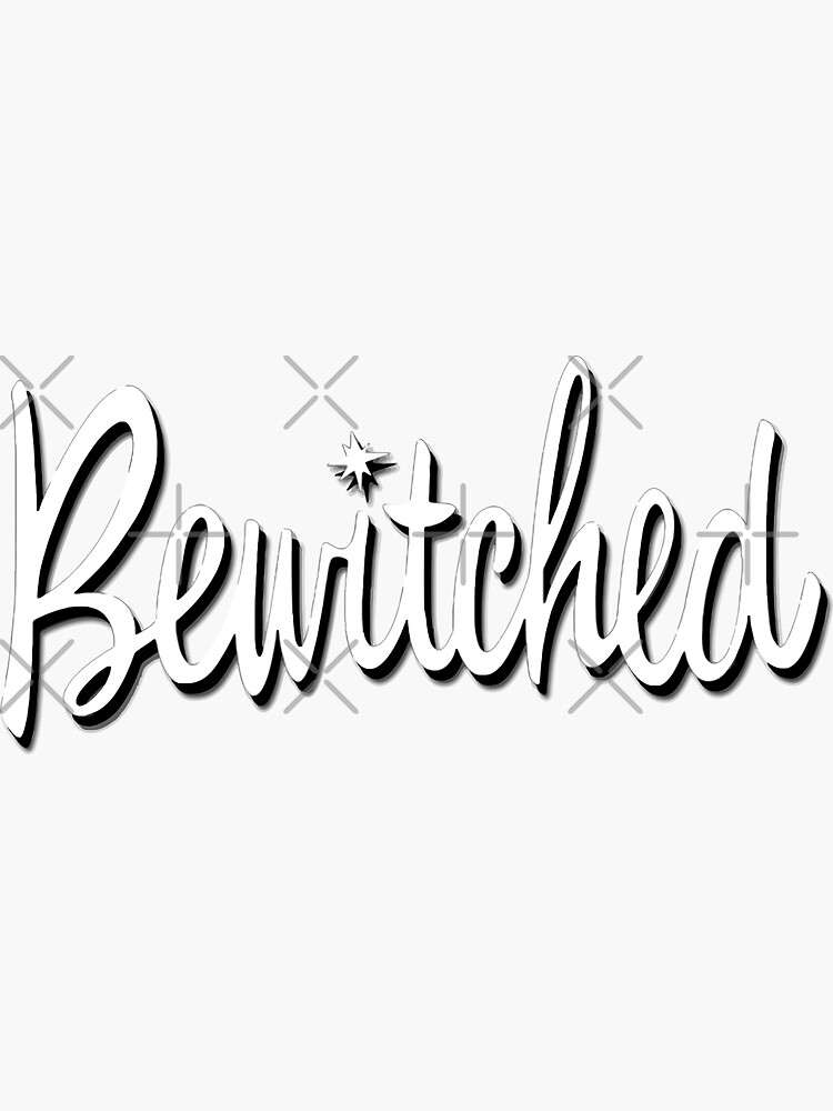 "Bewitched Logo" Sticker by PackMan44 | Redbubble