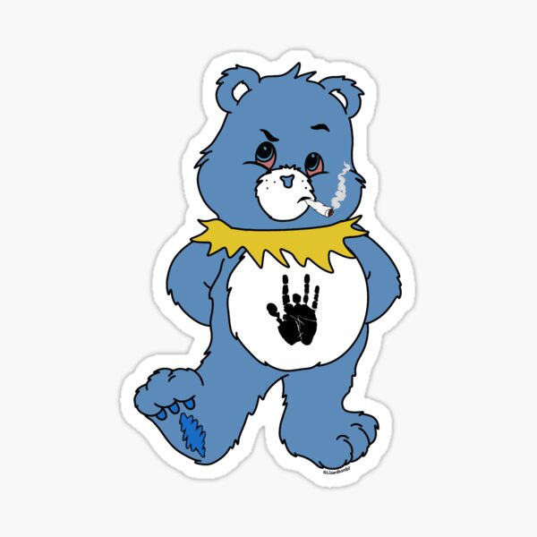 "Jerry Bear" Sticker for Sale by joshferatu | Redbubble