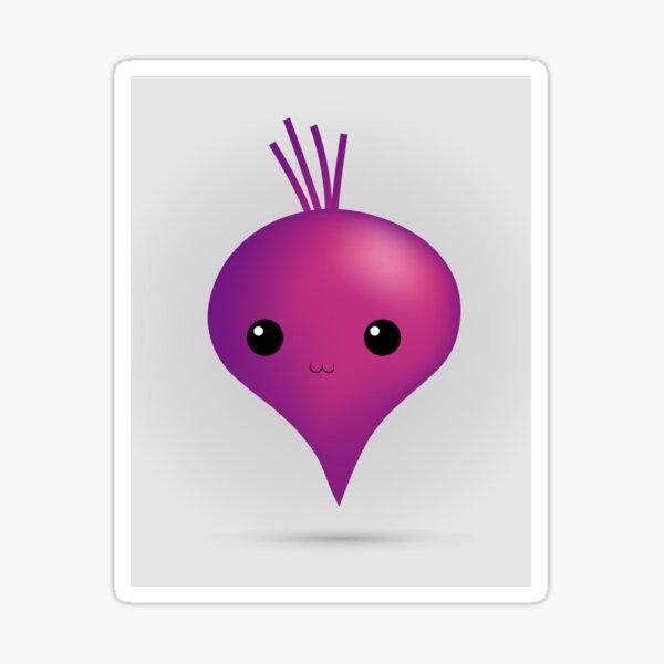 "Happy smiling cute beet.Vector flat cartoon character illustration ...