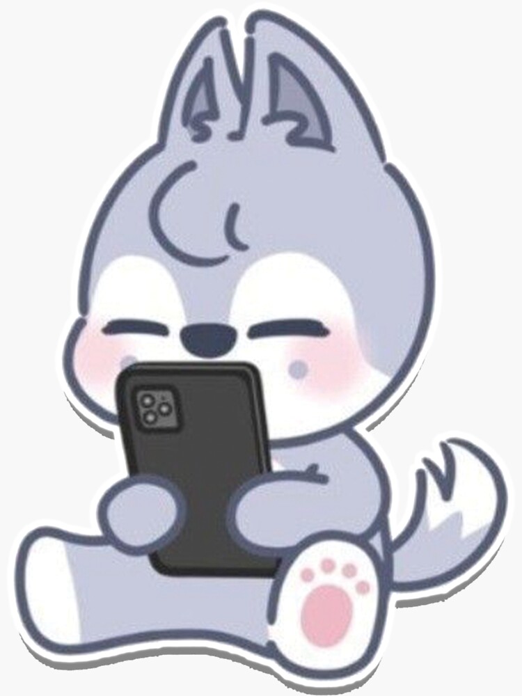"Stray Kids - WolfChan Skzoo" Sticker for Sale by wini-stay | Redbubble