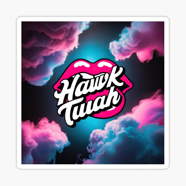 "Hawk Tuah Viral Meme" Sticker for Sale by teamph | Redbubble