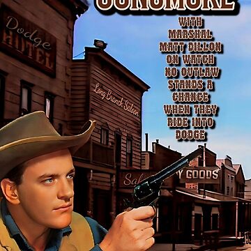 "Gunsmoke Cover" Poster for Sale by ChristianCowgrl | Redbubble