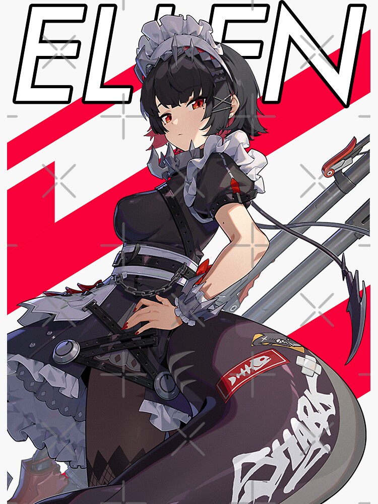 "Zenless Zone Zero Ellen joe Shirt fan Ellen Zenless Zone Zero stickers ...