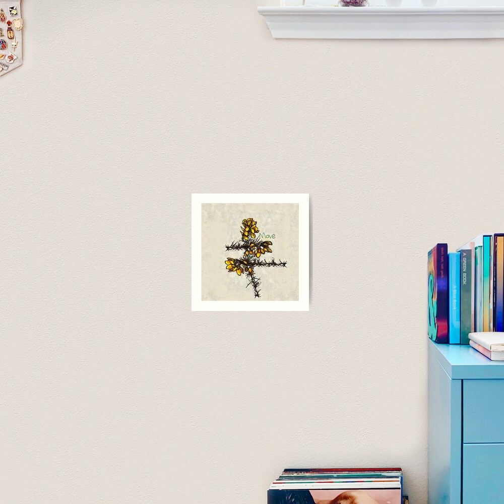 "Gorse, Tree Of Movement" Art Print by dratsie | Redbubble