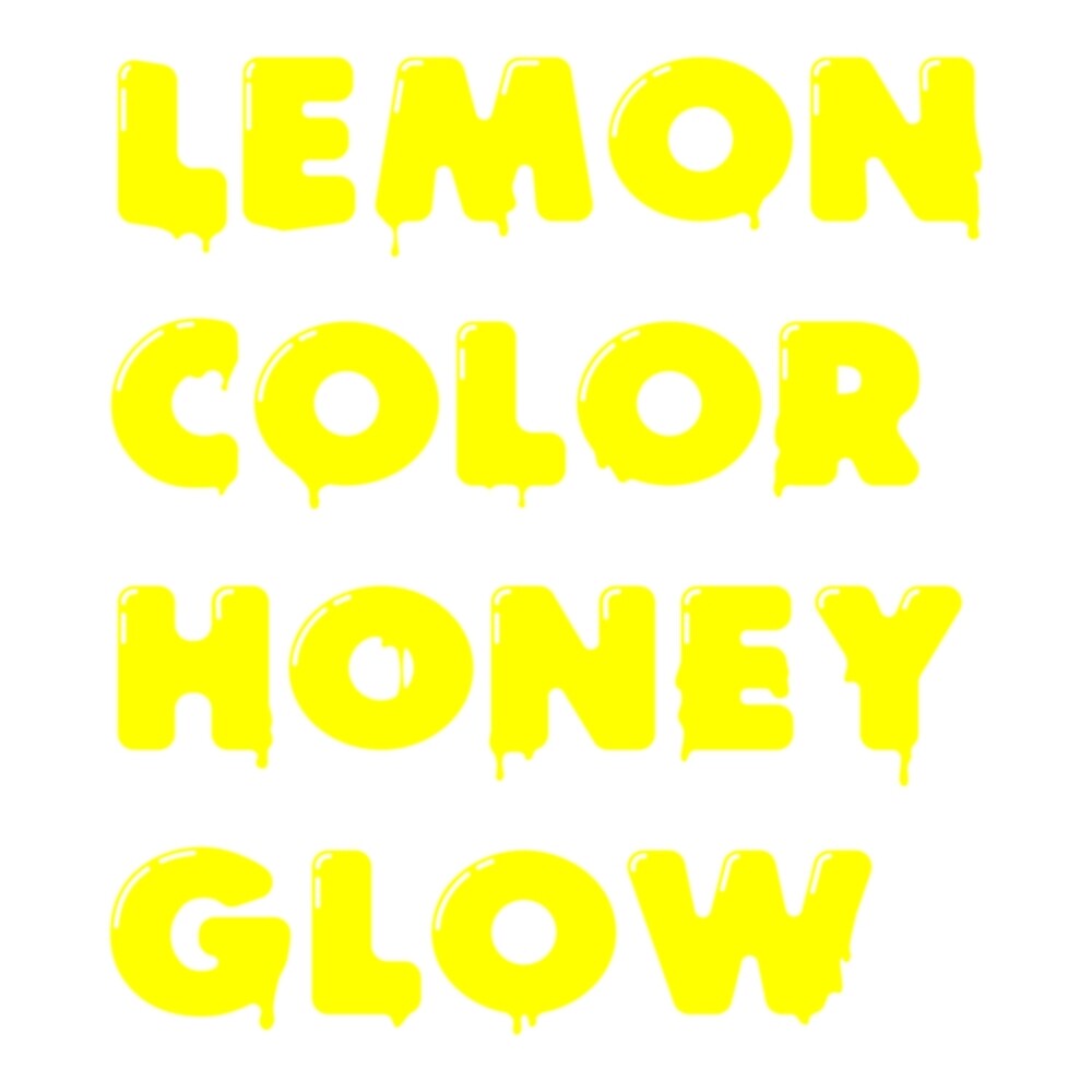 "Lemon Color Honey Glow" by Citrus-limon | Redbubble