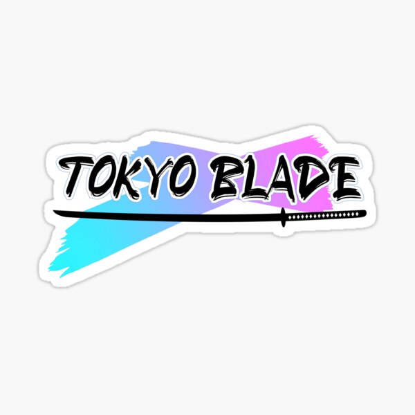 "Tokyo Blade - Oshi no Ko" Sticker for Sale by UmbraTaberna | Redbubble