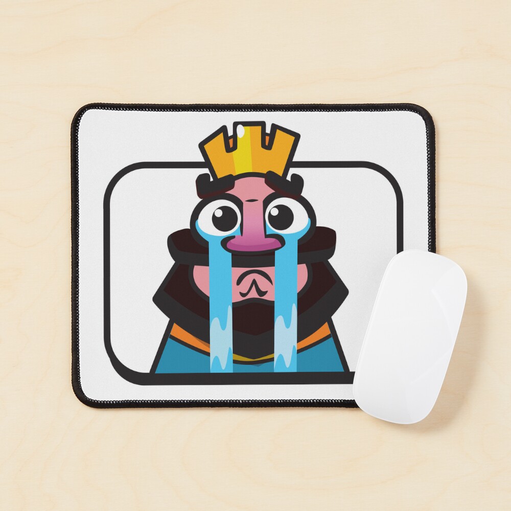"Crying King - Clash Royale Inspired Design" Poster for Sale by ...