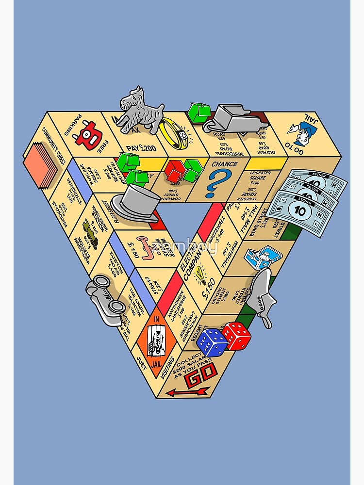 "The Impossible Board Game" Poster for Sale by zomboy | Redbubble