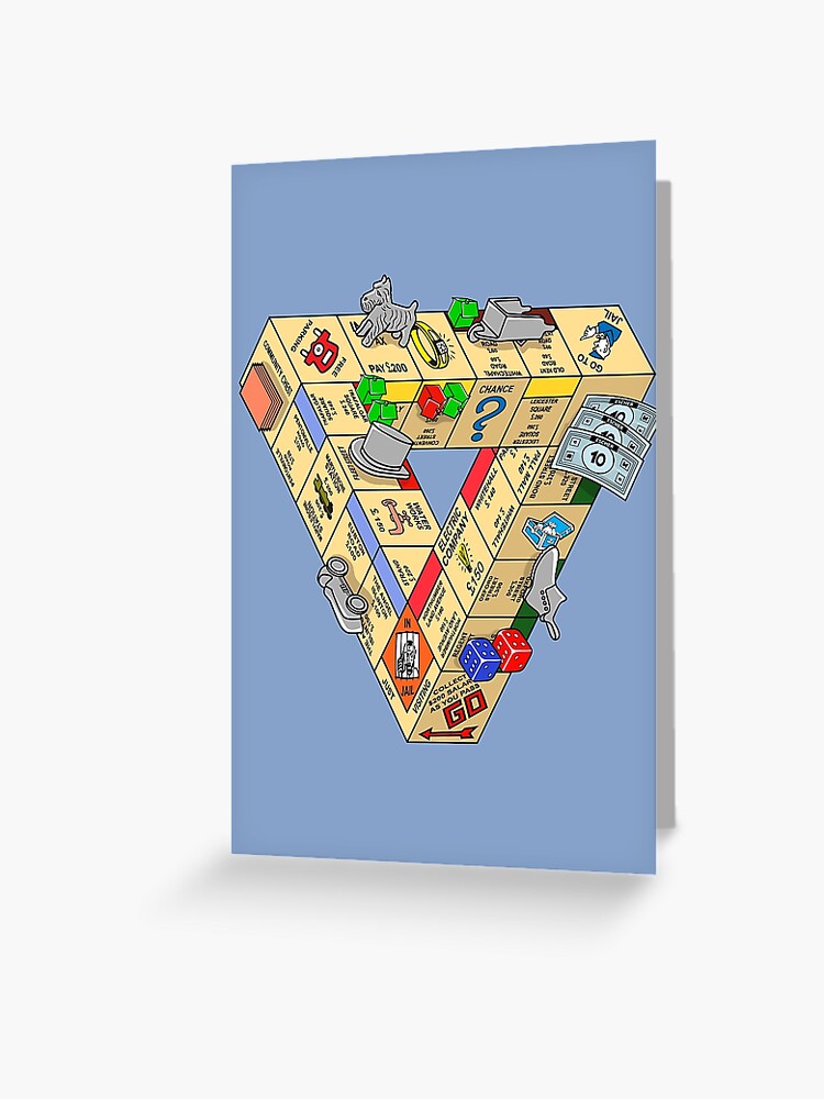 "The Impossible Board Game" Greeting Card for Sale by zomboy | Redbubble