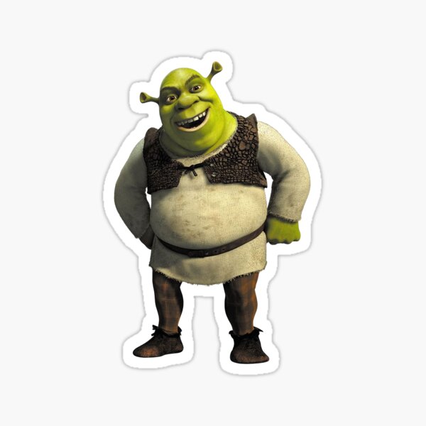"Shrek Sticker Meme" Sticker for Sale by MoonlightMan | Redbubble