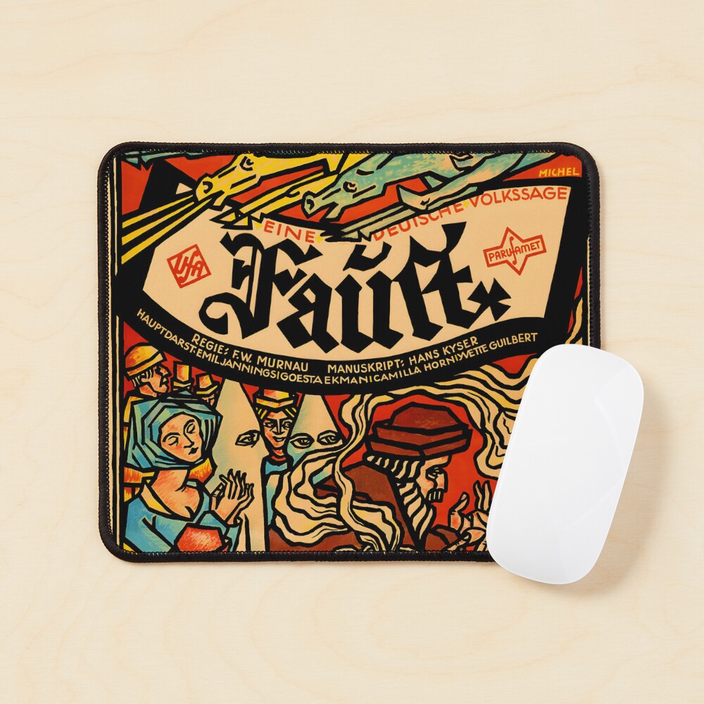 "The 1926 Movie poster for Faust, Vintage Art" Poster for Sale by ...