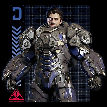 "Kyle (The First Descendant)" Sticker for Sale by wenderinf | Redbubble