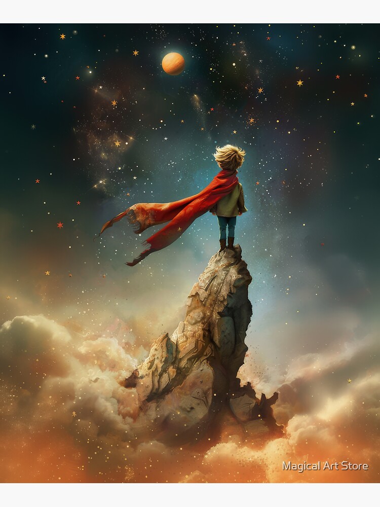 "Celestial Explorer on the Asteroid: A Cosmic Adventure" Sticker for ...