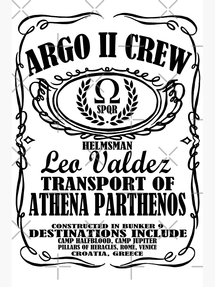 "Argo II Crew" Poster for Sale by Emma1706 | Redbubble