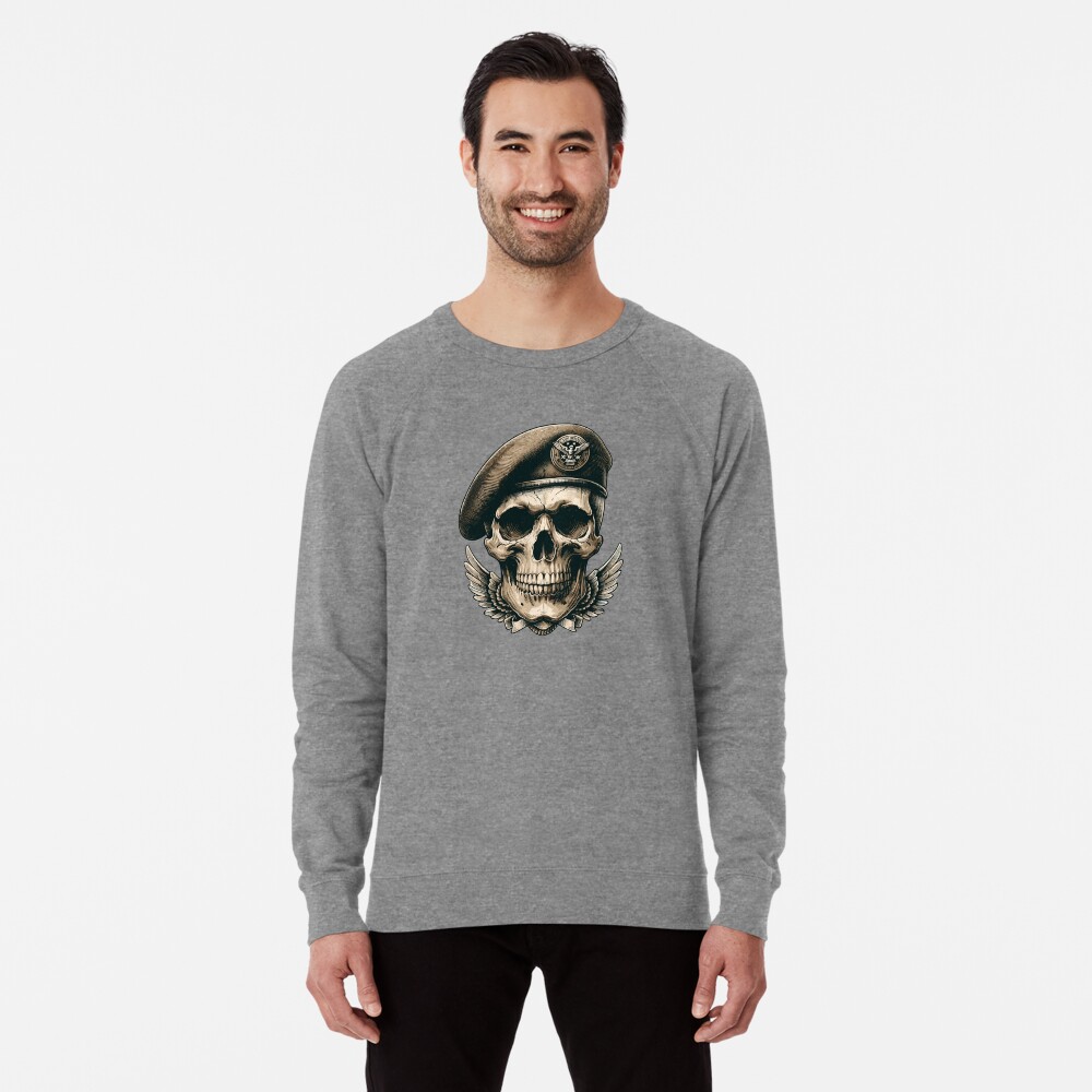"Skull Emblem: Military-Inspired Artwork" Sticker for Sale by SCG ...
