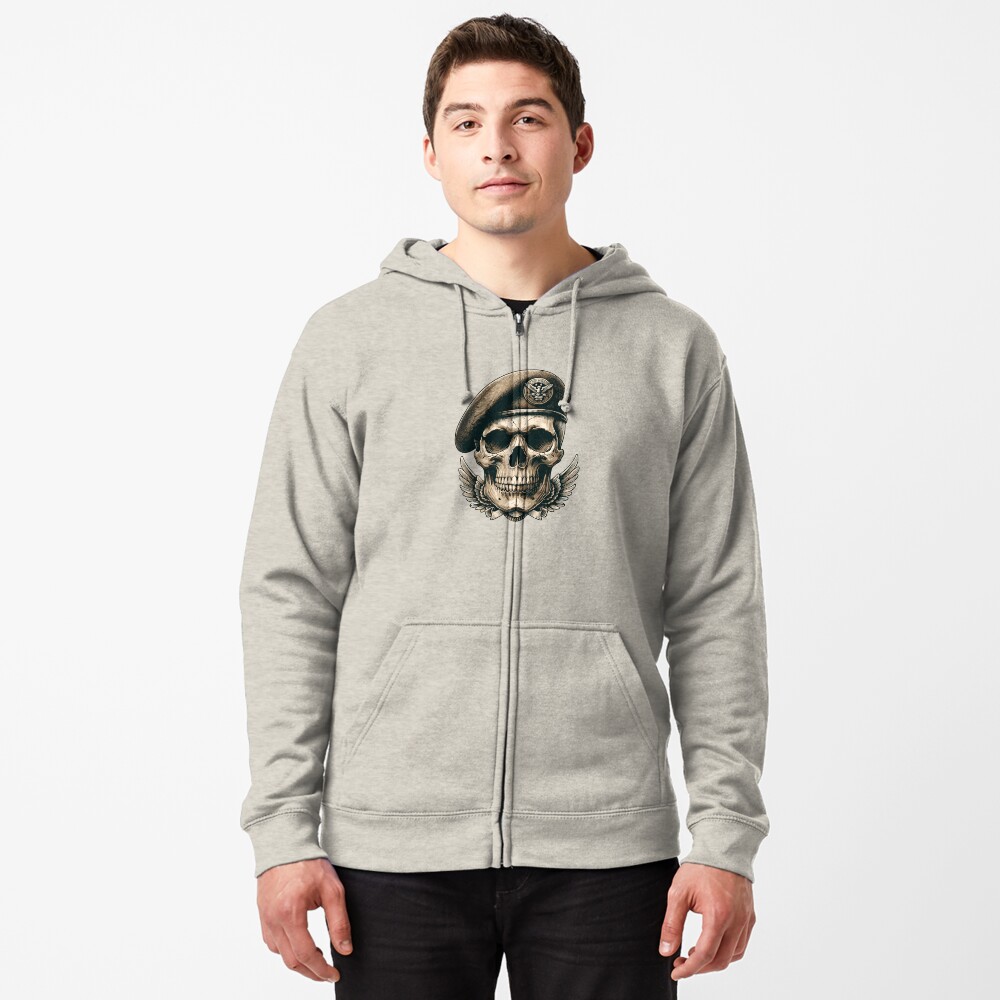 "Skull Emblem: Military-Inspired Artwork" Sticker for Sale by SCG ...