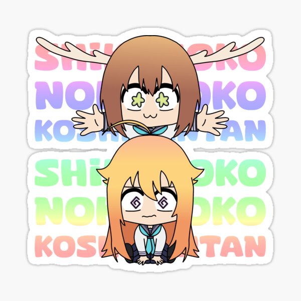 "Oh my deer! shikanoko nokonoko koshitantan" Sticker for Sale by ...